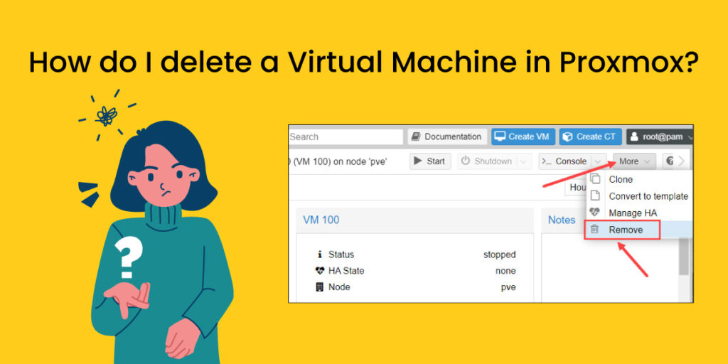 How To Delete a Virtual Machine in Proxmox Easily & Quickly